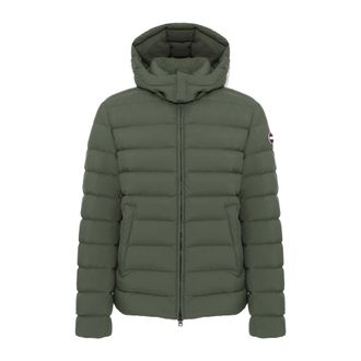 Colmar Hooded Puffer Jacket - - Jackets - Herren - Gr&uuml;n - M