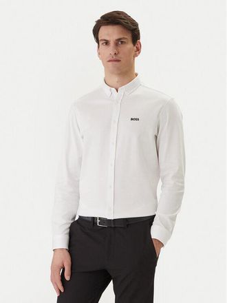 HUGO BOSS Hemd ST Motion 50555946 Wei&szlig; Regular Fit