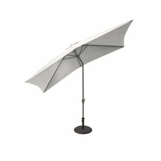HOME MAISON Homemaison - Parasol d&eacute;port&eacute; &eacute;cru rectangulaire 3 x 2 m gris clair beausoleil - Ozalide - 7323