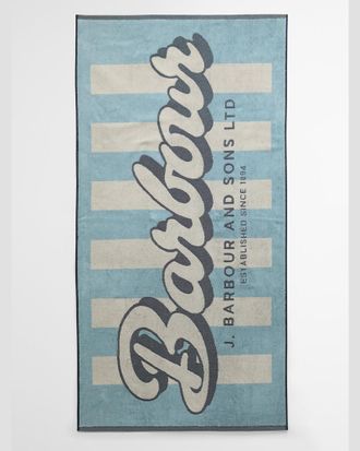 Barbour Handtuch aus Baumwolle mit Archive-Motiven in