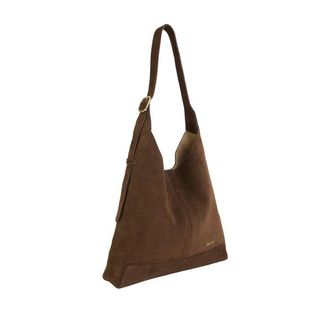 Nat & Nin Sac Donna port&eacute; &eacute;paule en cuir su&eacute;d&eacute;