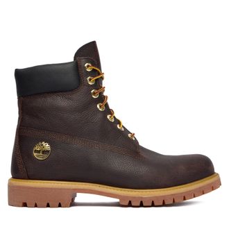Timberland Schn&uuml;rstiefeletten Timberland Premium 6-Inch Waterproof TB0A2P6WEXU1 Braun