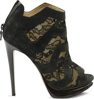 Nicholas Kirkwood bottines à plateforme - Noir