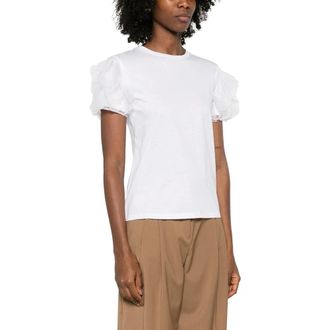 Max Mara T-Shirt - - Tops - Damen - Wei&szlig; - L