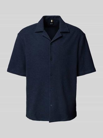 HUGO BOSS Freizeithemd mit Reverskragen Modell LARS