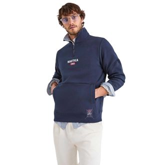 Nautica Lumin Oberteil f&uuml;r Herren, mit kurzem Rei&szlig;verschluss (Dunkel-Marineblau)
