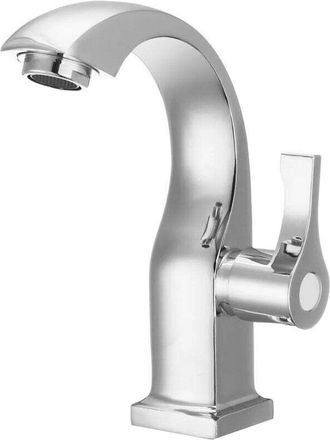 OEM Rubinetto Singolo Cromato Per Acqua Fredda Per Lavabi Da Bagno, Miscelatore In Rame, Beccuccio Per Lavandini E Vasche Da Bagno, Rubinetto Per Acqua Fr