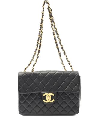 Chanel sac à main Decamatelassé 30 (1996-1997) - Noir