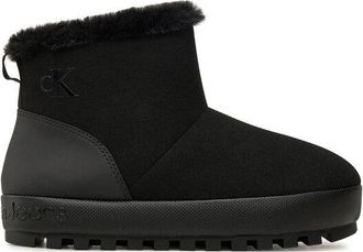 Calvin Klein Jeans Hausschuhe Home Anke Slipper YW0YW01592 Schwarz