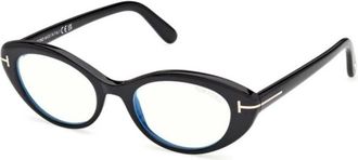 Tom Ford Femme, Accessoires, Noir, Taille: 50 MM Ft6092-B Optical Frame
