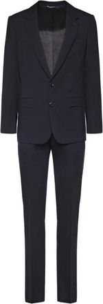 Dolce & Gabbana Homme, Costumes, Bleu, Taille: S Abito 2 Pezzi