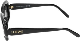 Loewe LW40158I Rectangular Frame Sunglasses - Black