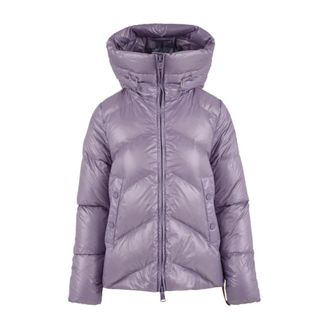 Afterlabel Lila M&auml;ntel mit Hochgeschlossenem Kragen und Seitentaschen - - Jackets - Damen - Lila - XS