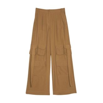 Twin-Set Cargohose f&uuml;r Damen - - Trousers - Damen - Braun - XS