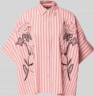 Essentiel Oversized Kurzarmbluse aus reiner Baumwolle Modell JONKOE