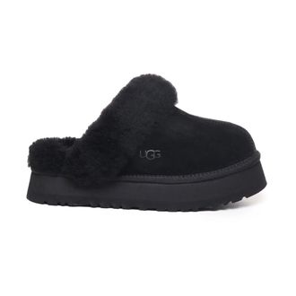 UGG Ugg, Femme, Chaussures, Noir, Taille: 38 EU Disquette Slipper