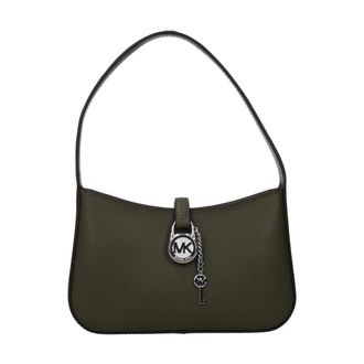 Michael Kors Lederhandtasche mit Tragegriff und verstellbarem Riemen - - Bags - Damen - Gr&uuml;n - ONE SIZE