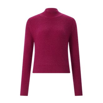 Iris Von Arnim Strukturierter Kaschmir-Pullover - - Knitwear - Damen - Rosa - M