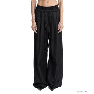 Andrea Ya'aqov Wide Wool Pants