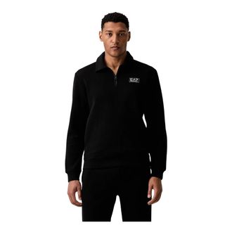 Emporio Armani SweaT-shirt z zamkiem 7M002232 - Homme - Sweatshirts et sweats &agrave; capuche - Noir - Taille: L