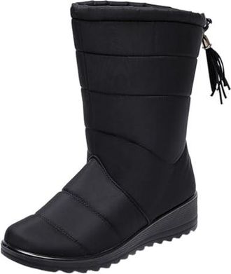 UPKOCH Neige Pour Femmes -hautes Hiver Chaudes Et Imperm&eacute;ables Antid&eacute;rapantes Pour Fille