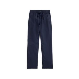 Polo Ralph Lauren Pantalon droit en coton m&eacute;lang&eacute;
