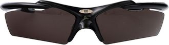 Balenciaga Lunettes De Soleil - Noir