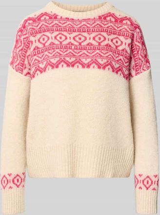 Miss Goodlife Strickpullover mit Baumwoll-Anteil Modell Nordic