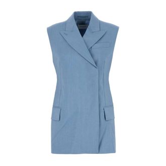 Sportmax Ilex Vest - - Dresses - Damen - Blau - L