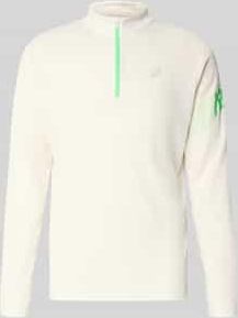 Asics Langarmshirt mit Troyer-Kragen Modell ICON