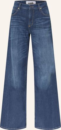 Cambio Cambio Wide Leg Jeans blau