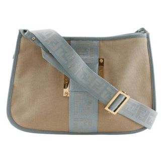 Fendi Pre-owned Vintage Canvas Cross Body Bag - - Pre-owned - Damen - Beige - ONE SIZE