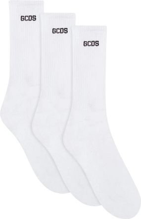 GCDS Essentials Socken 3er-Pack - - Underwear - Damen - Wei&szlig; - M