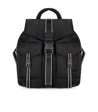 Ganni SAC A DOS RE-TECH NYLON NOIR GANNI