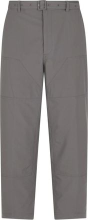 Thom Browne Homme, Pantalons, Gris, Taille: L Pantalon de Charpentier avec Ceinture Amovible