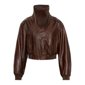 CHRISTOPHER ESBER Lunnet Lederjacke - - Jackets - Damen - Braun - XS