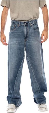 Levi's Homme, Jeans, Bleu, Taille: W34 L32 Baggy Wide Leg Rain All Day