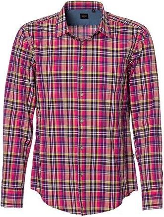 BOSS by HUGO BOSS Messieurs Chemise détente violet 52/L