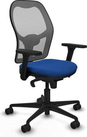 Piqueras y Crespo Jorquera B&uuml;rostuhl mit 3D-Armlehnen, h&ouml;henverstellbare Lendenwirbelst&uuml;tze, ausgestattet mit 5 Positionen und eingespritztem Schaum. 65 mm Nylon-Rollen