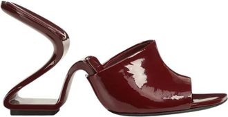 Sergio Rossi Skulpturaler Muleschuh mit Absatz - - Shoes - Damen - Braun - 37 1/2 EU