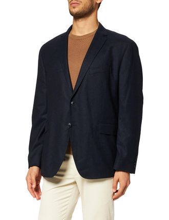 Hackett Mens Performance Flan Ep Jacket, 595NAVY, 38W/30L