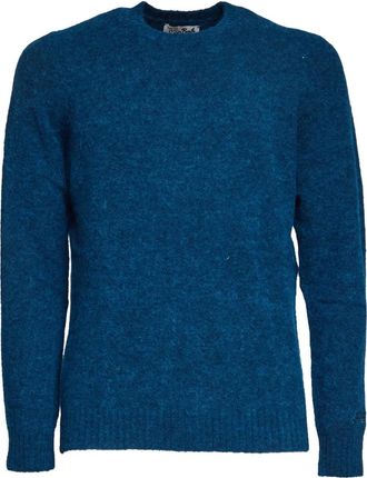 MC2 Saint Barth pull Regent à col rond - Bleu