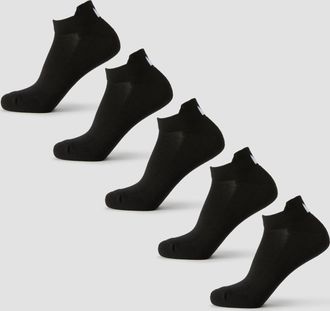 MyProtein Chaussettes basses MP unisexe (lot de 5 paires) - Noir - UK 9-11