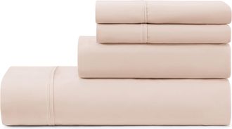 UGG Hedi Bettw&auml;sche-Set f&uuml;r Kingsize-Bett, 4-teilig, luxuri&ouml;se k&uuml;hlende Bettlaken mit tiefen Taschen, Premium-Bettw&auml;sche mit 2 Kissenbez&uuml;gen, hypoallergen