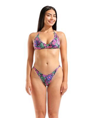 Arena Damen Water Prints Strand Bandeau Bikini