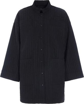 Bitte Kai Rand Femme, Vestes, Noir, Taille: 36 FR Veste chemise c&ocirc;tel&eacute;e
