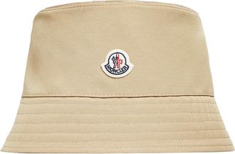 Moncler Moncler Bob En Coton M&eacute;lang&eacute;, Femme, Beige, Taille: L