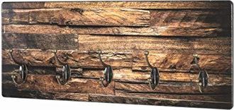 Haku M&ouml;bel Wandgarderobe Bronze, Motiv, MDF, Metall - Ma&szlig;e: B 60 cm x H 25 cm x T 8 cm, Style: Modern