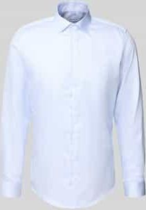 Seidensticker Slim Fit Business-Hemd mit Kentkragen