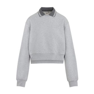 Miu Miu Damen, Sweatshirts & Hoodies, Grau, SGr&ouml;&szlig;e